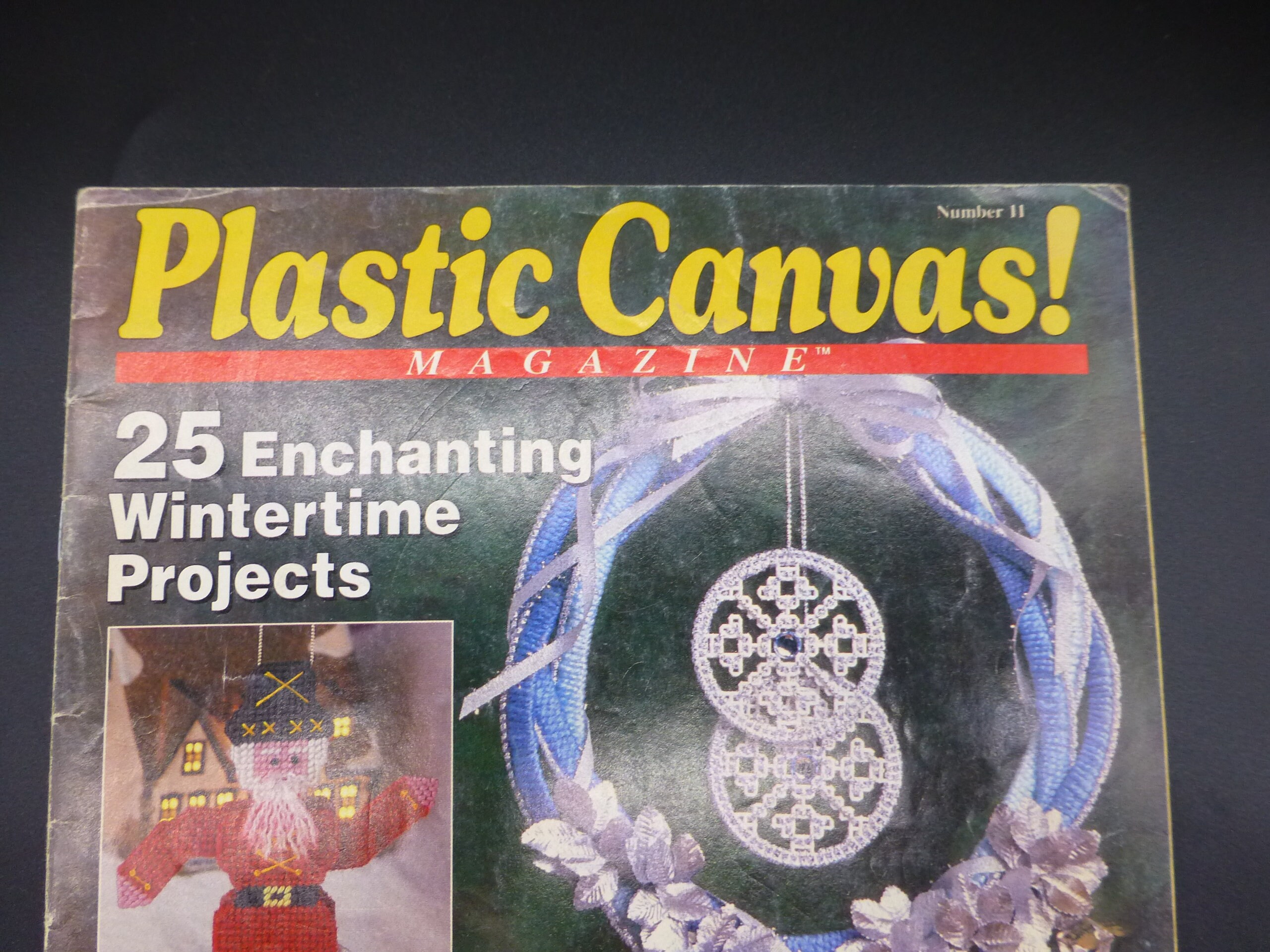 Plastic Canvas! Magazine Vol. 1 #11 25 Projects Winter Sparkle Dazzle ...