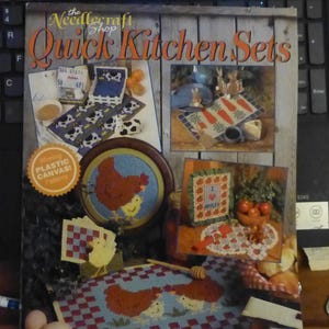 The Needlecraft Shop Plastic Canvas #913402 Quick Kitchen Sets - Etsy