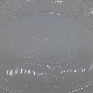 Vintage Anchor Hocking #2390 Milk Glass Thanksgiving Turkey 15.5 ...