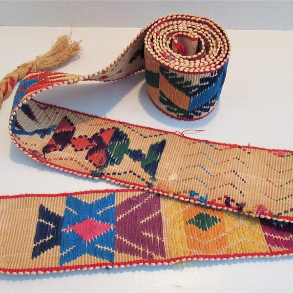 Native American Woven Belt - Etsy