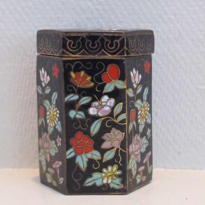 Cloisonne Box - Etsy