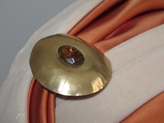 Antique Hat Pin 10-3/4" Early 1900's French Copper & … - Gem