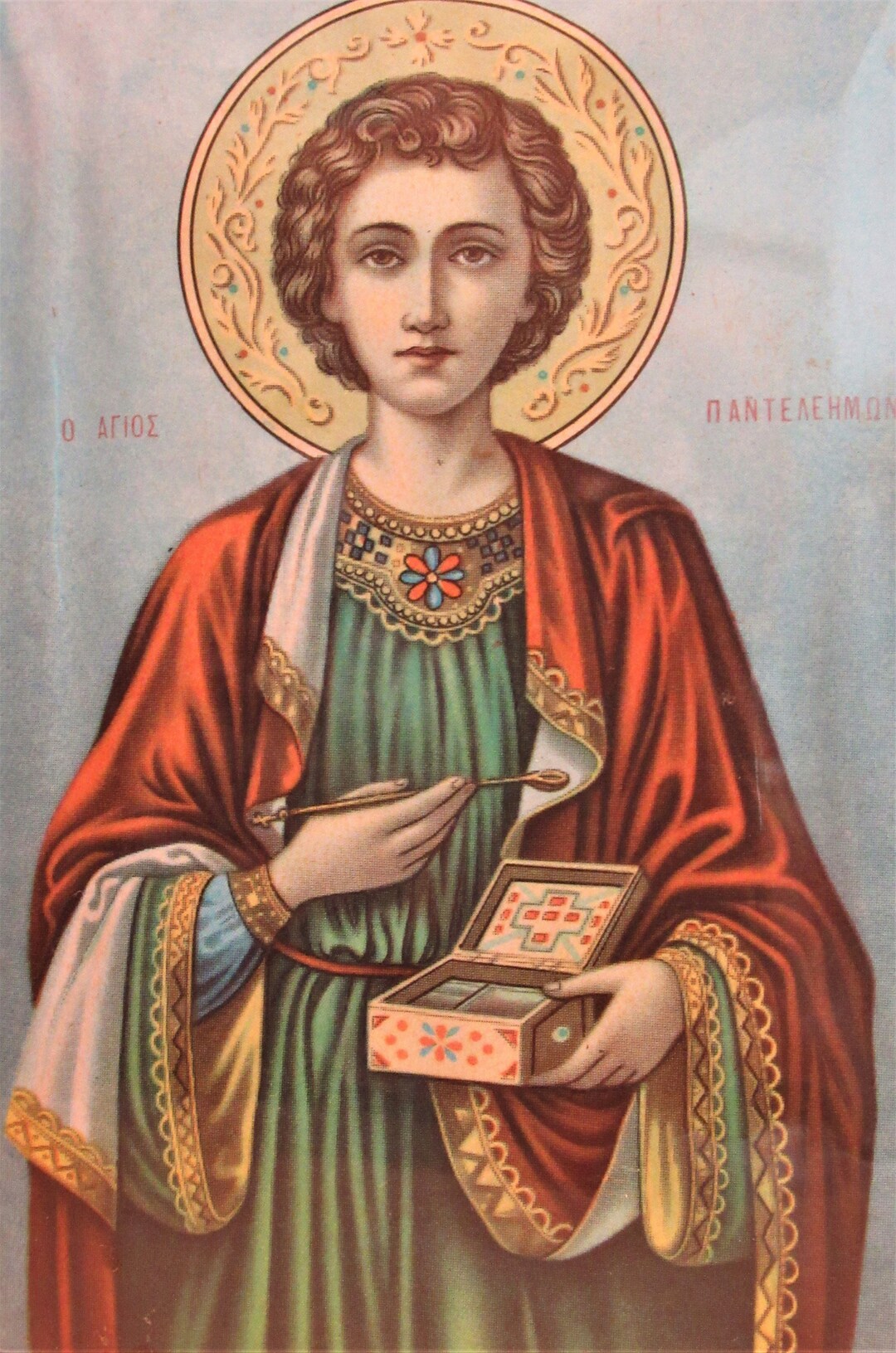 Vintage 1920-30's Christ Child Icon Orthodox Wall Hanger Plaque - Etsy