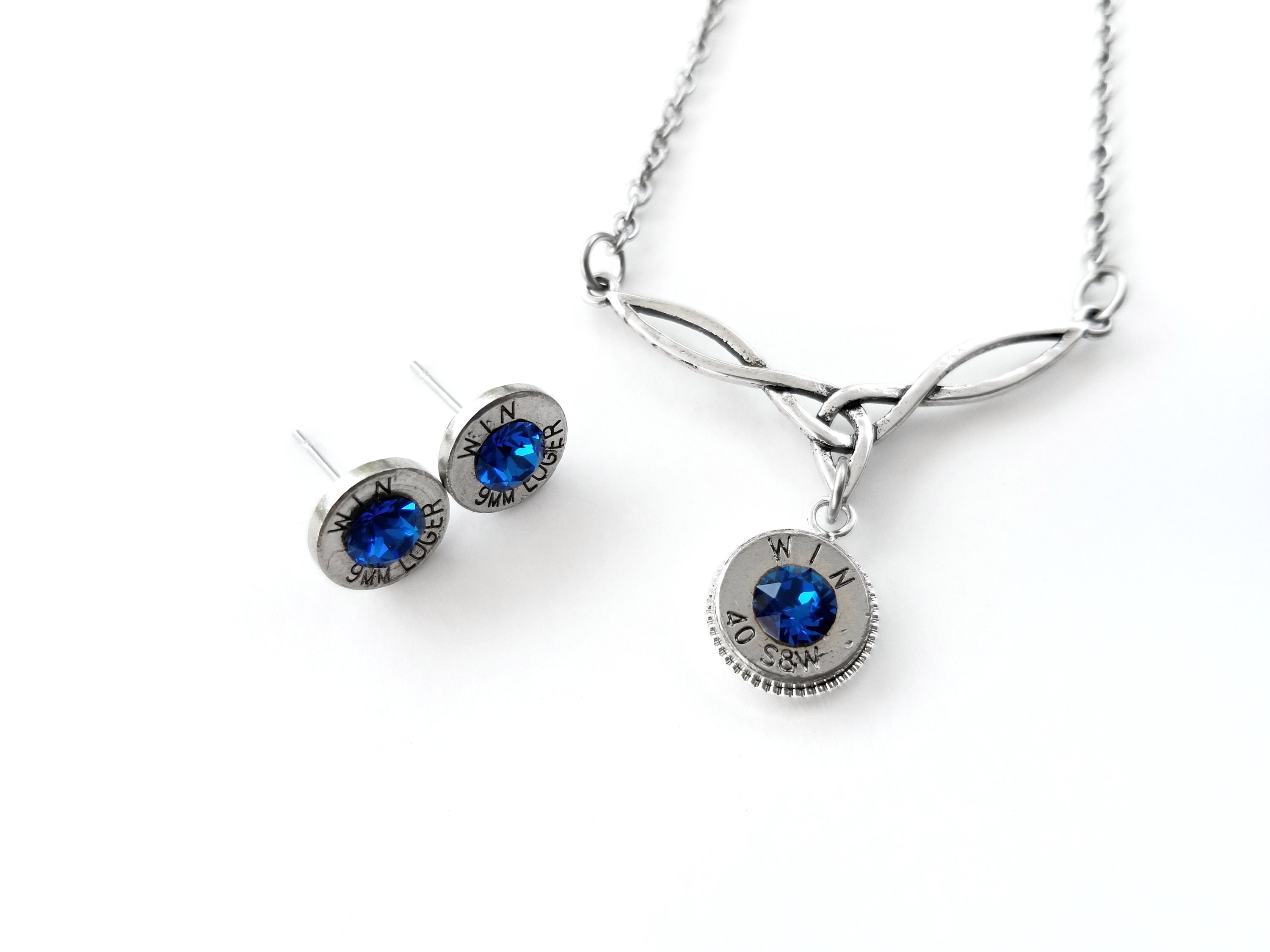 Keltische shot ketting-Bullet sieraden ketting-Keltische knoop ...