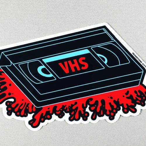 Horror Movie VHS Stack Vinyl Sticker Pack Horror Movie - Etsy