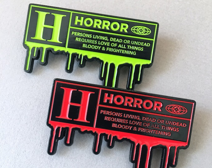 Halloween Horror Enamel Pin Slasher Movie - Etsy
