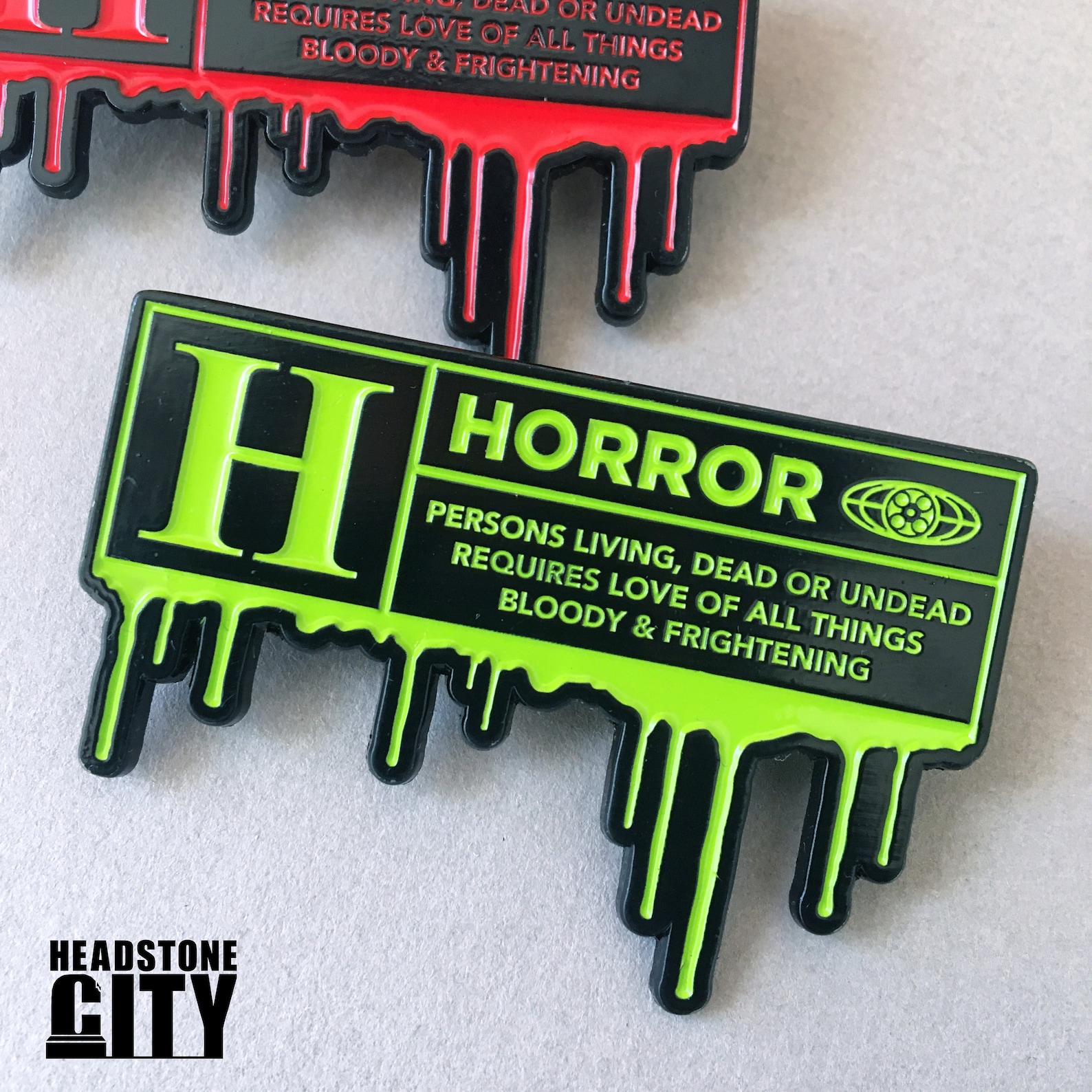Halloween Horror Enamel Pin Slasher Movie - Etsy