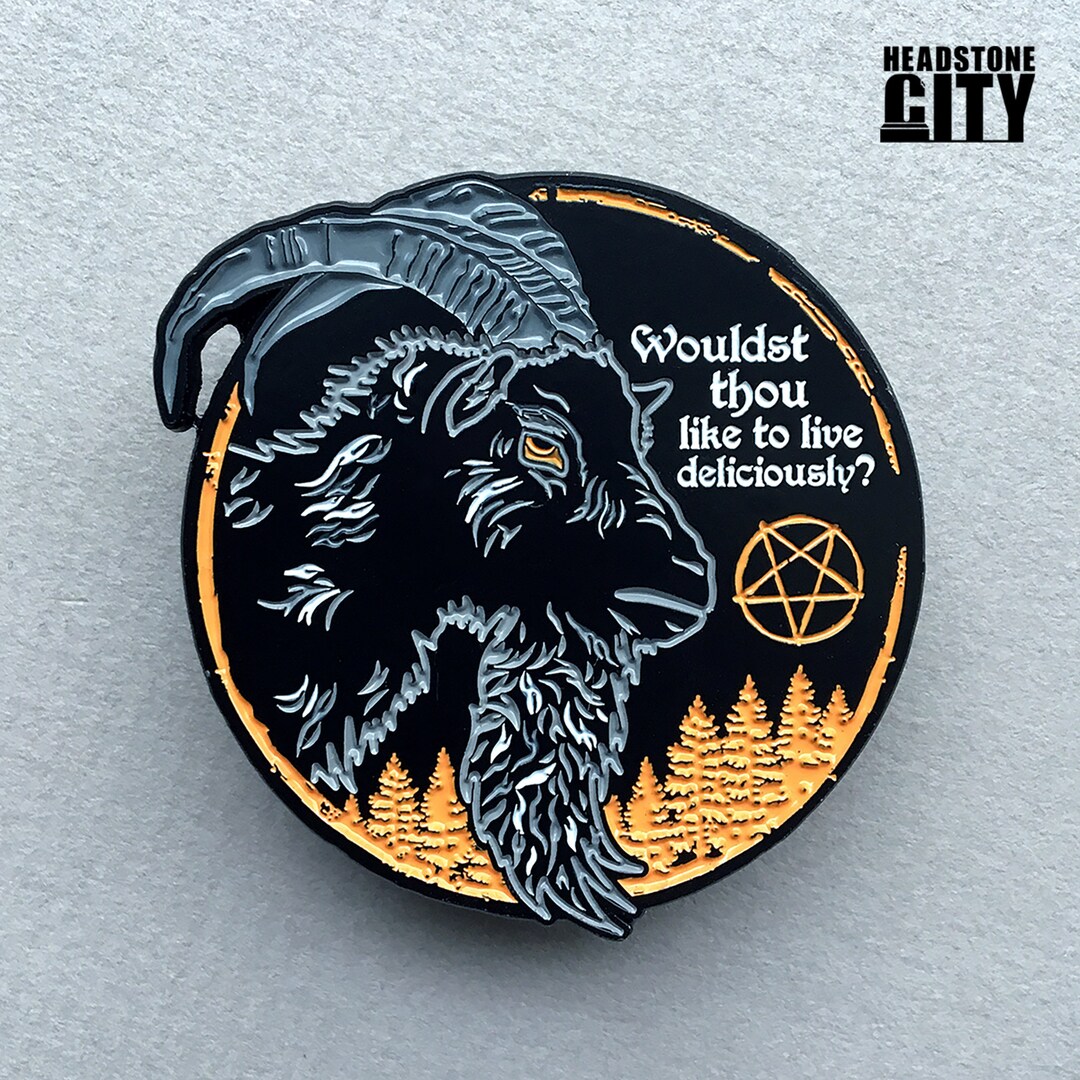 The Witch Horror Enamel Pin - Etsy