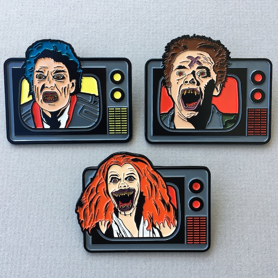 Fright Night Vampire Horror Enamel Pin - Etsy