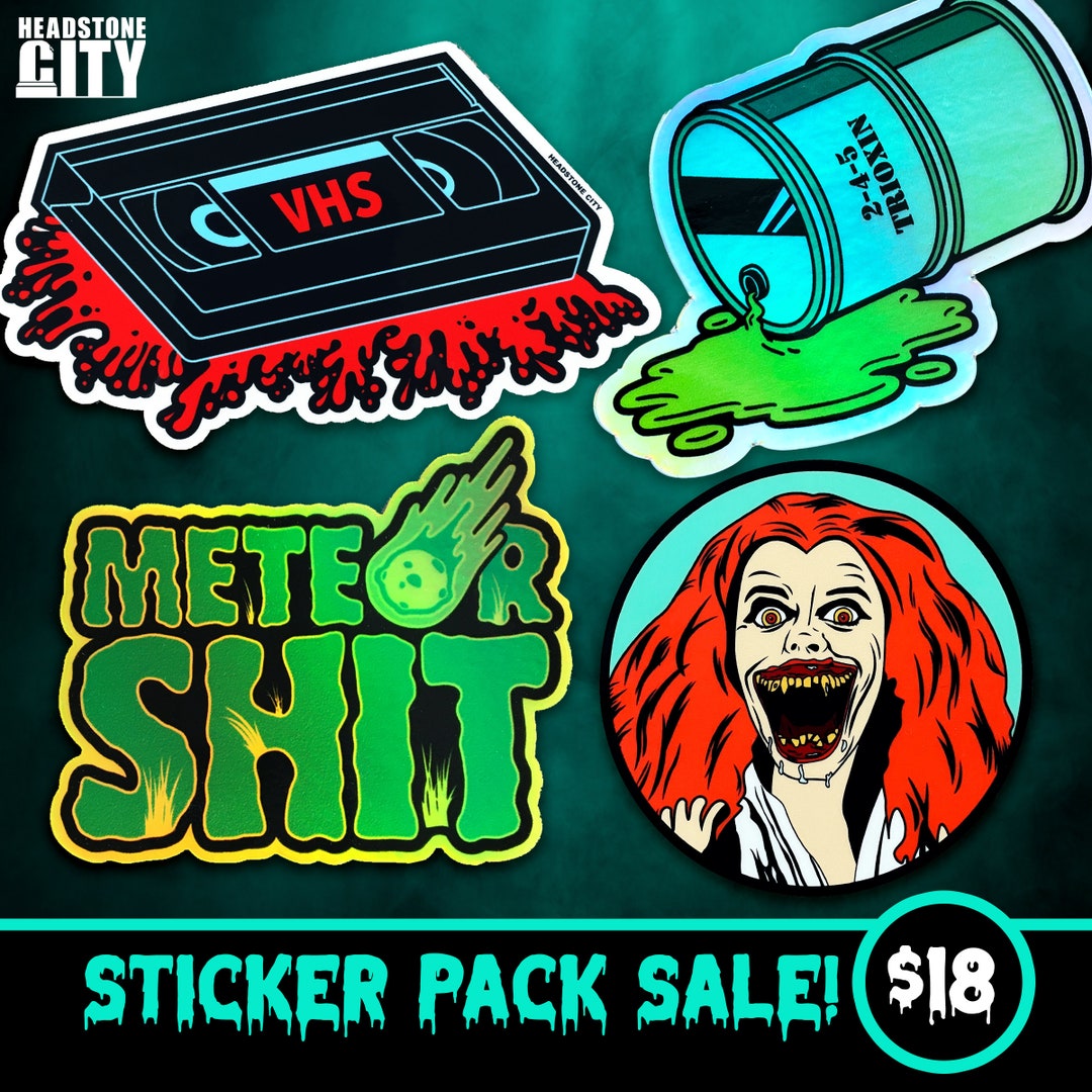 Horror Movie VHS Creepshow Sticker - Etsy