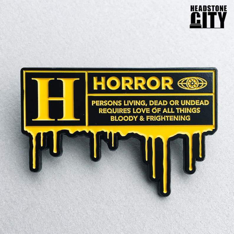 Halloween Horror Enamel Pin Slasher Movie - Etsy