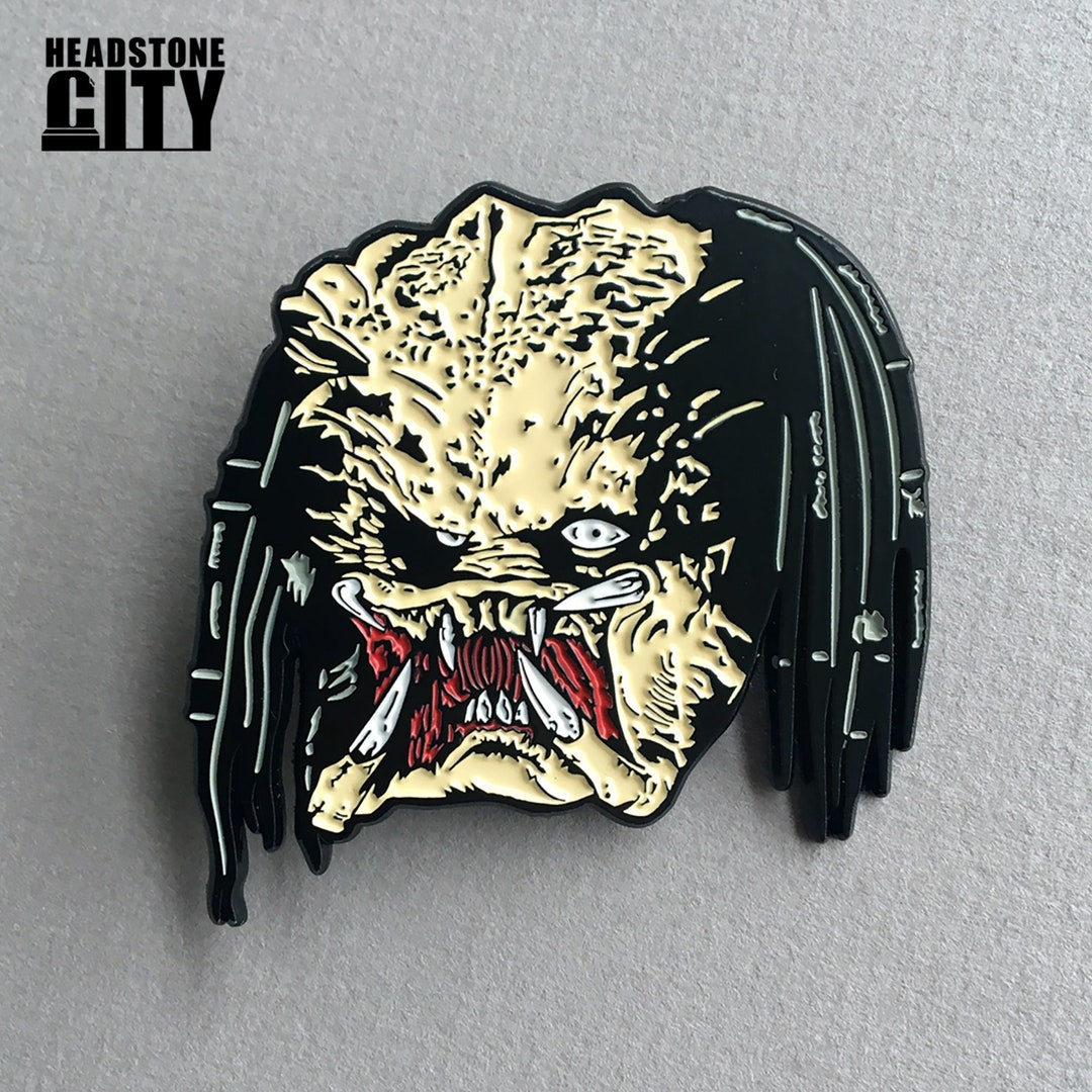 Predator Horror Enamel Pin - Etsy