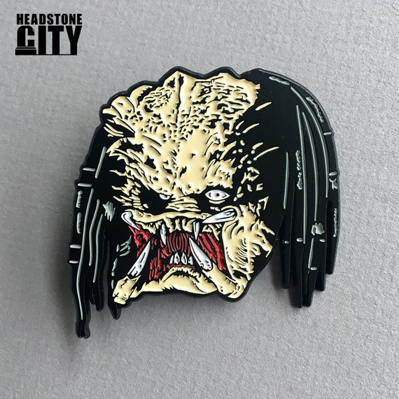 Predator Horror Enamel Pin | Etsy