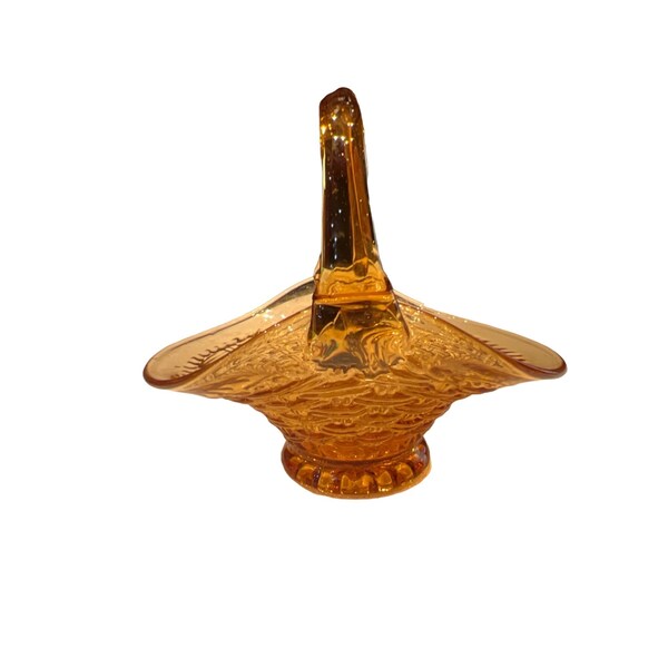 Small Glass Basket - Etsy