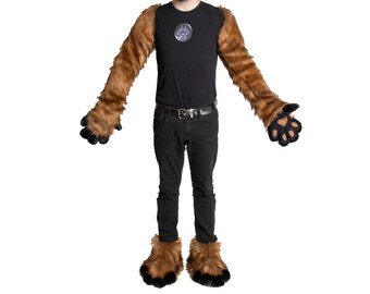 Furry Arm Sleeves | Etsy