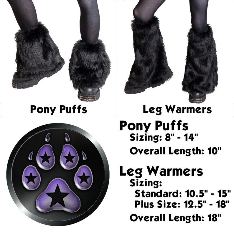 Pawstar Classic Wolf Combo Mini Tail Furry Ears Headband Etsy