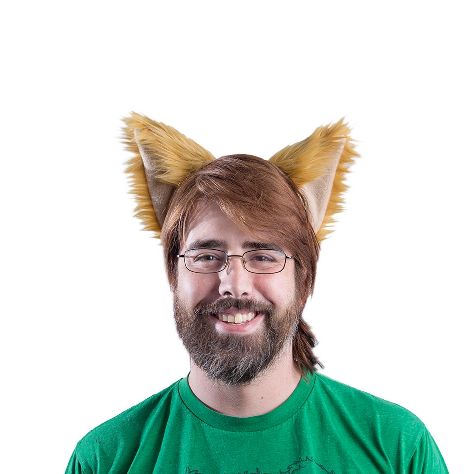 Pawstar CANINE EAR HEADBAND Furry Fox Wolf Dog Puppy Kitty | Etsy