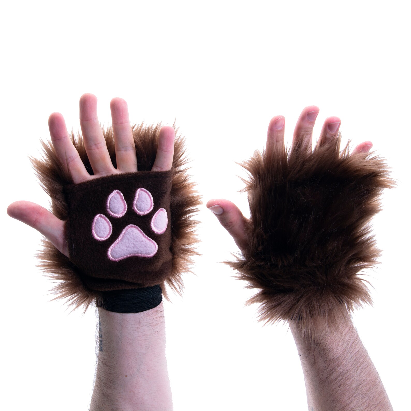 Pawstar Pawlets Fingerless Paw Glove Hand Arm Warmers Cuffs | Etsy