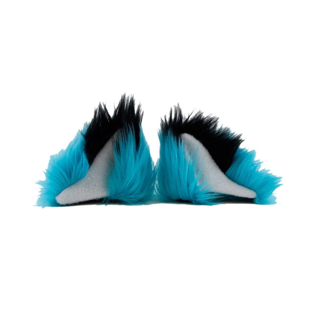 Pawstar CLIP IN FOX Yip Ears Furry Hair Clips Hairclips Kitty Kitsune ...