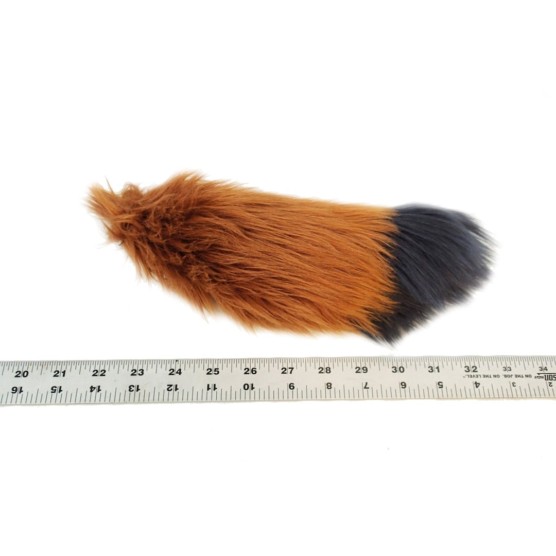 Pawstar Micro Fox Tail Keychain Cosplay Costume Partial Fursuit - Etsy