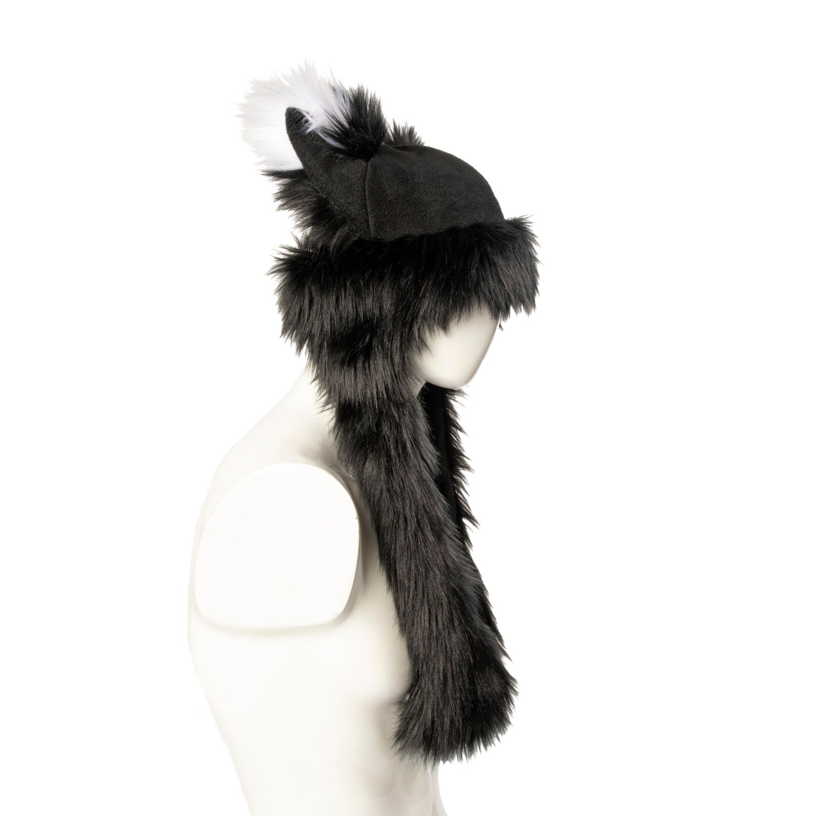 Pawstar Furry Strap Fox Ears Hat Squeaker Squeaky Aviator - Etsy