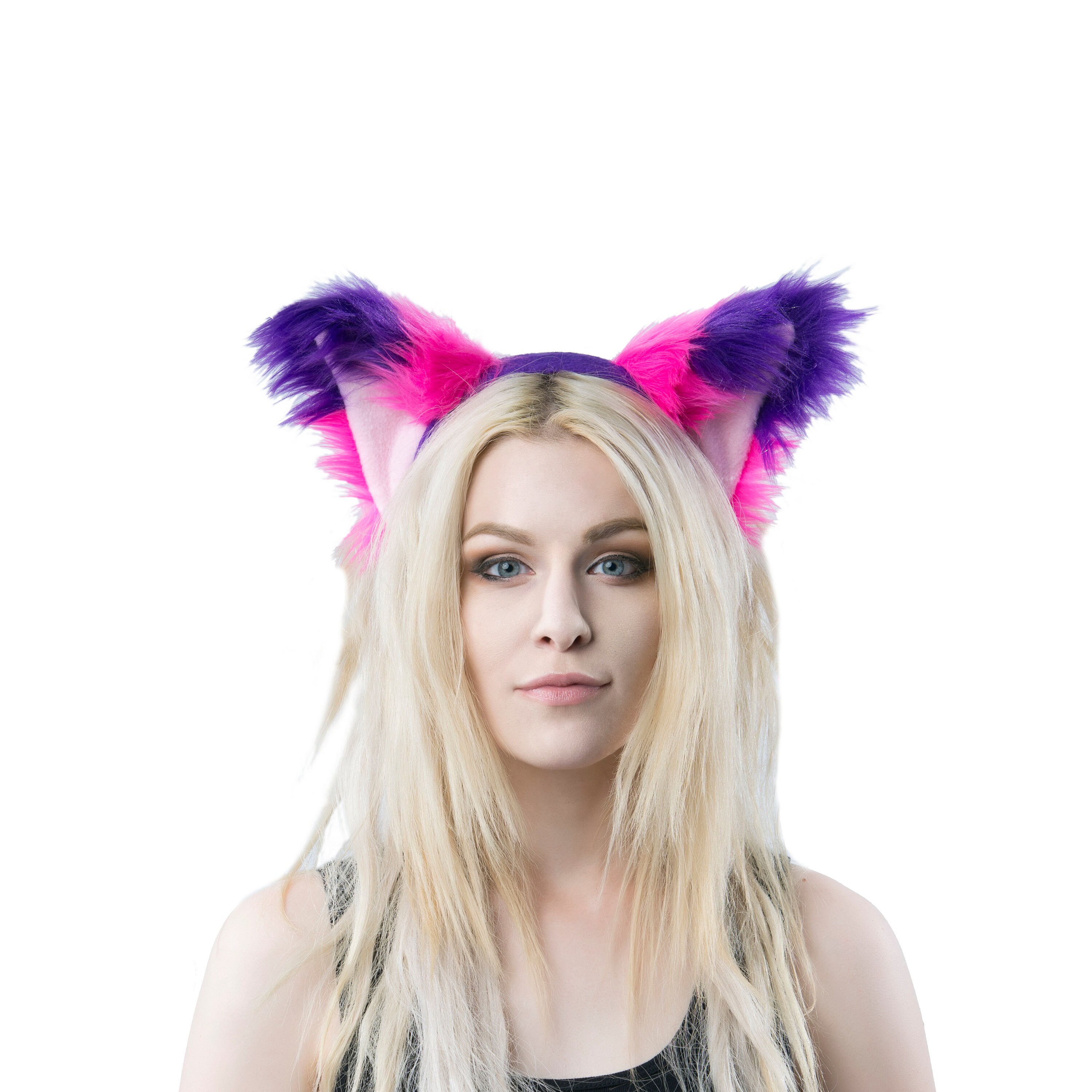 Pawstar CHESHIRE Cat Yip Ear HEADBAND Fox Kitty Wolf Animal | Etsy