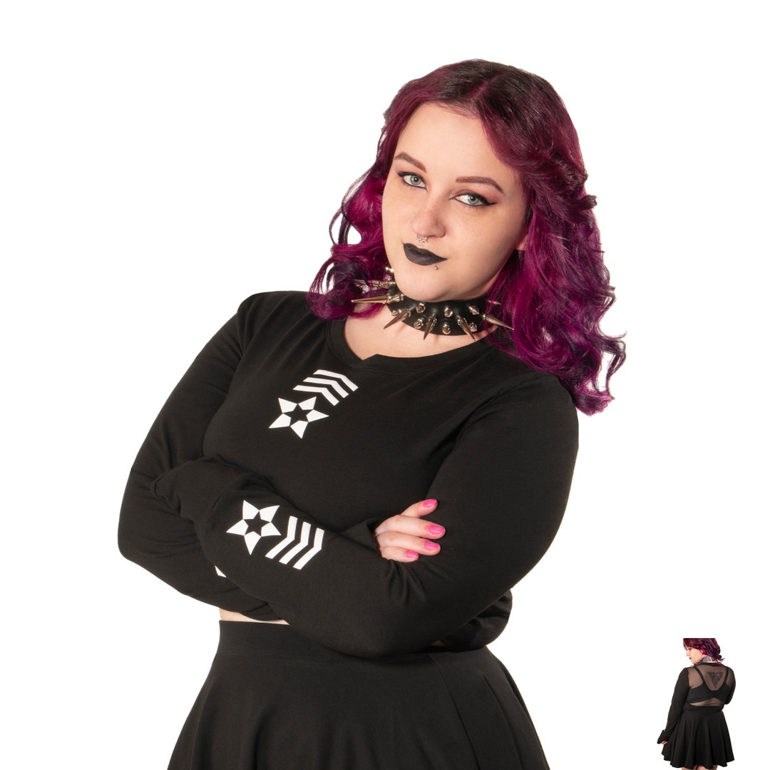 S.I. Sheer Backed Shrug dsfusion by Pawstar Handmade Cyberpunk ...