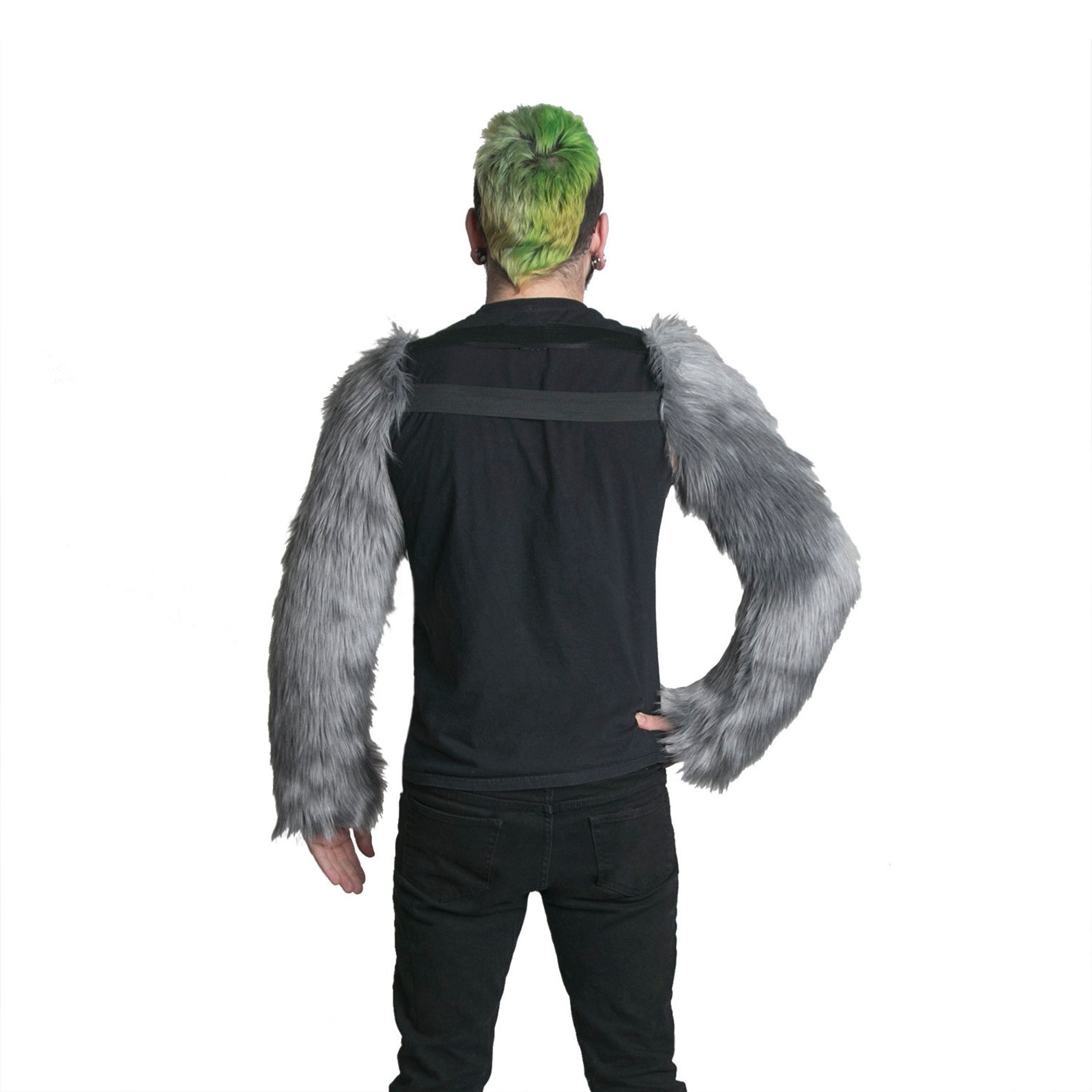 Pawstar Furry Arm Sleeves Partial Fursuit Covers Fluffy - Etsy Australia