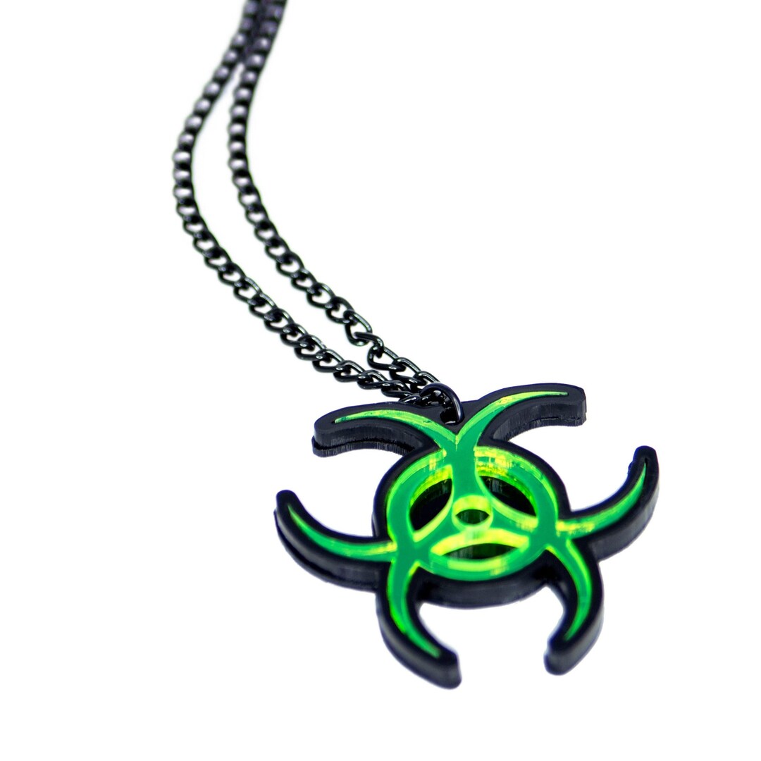Biohazard Necklace - Etsy