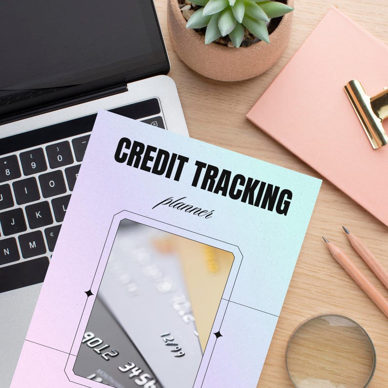 Editable Credit Tracking Planner Canva Template - Etsy UK