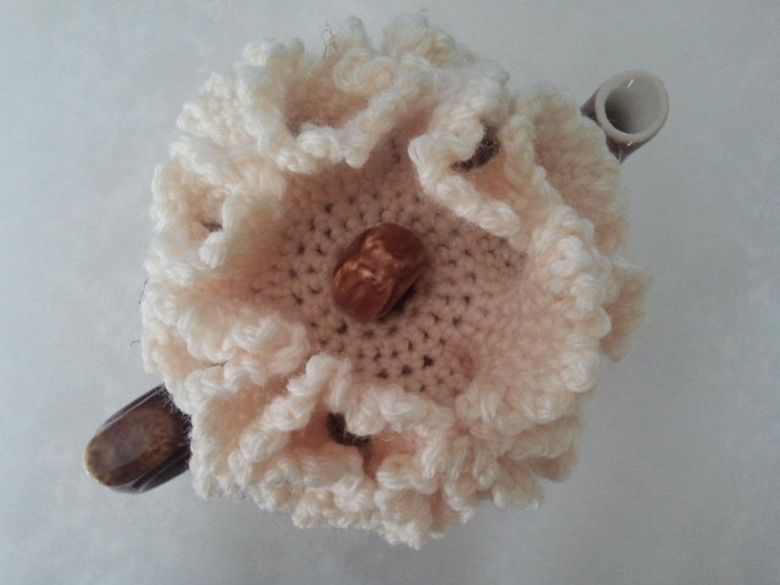 Coffee Pot Cozy.knitted Cozy.pot Warmer.coffee Pot Cozies. Carnation ...