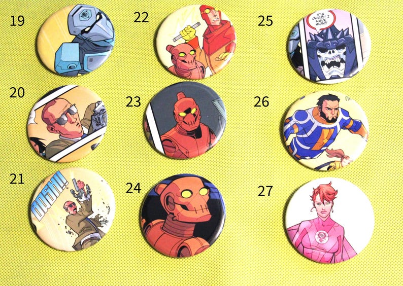 Large Invincible Pins - Etsy