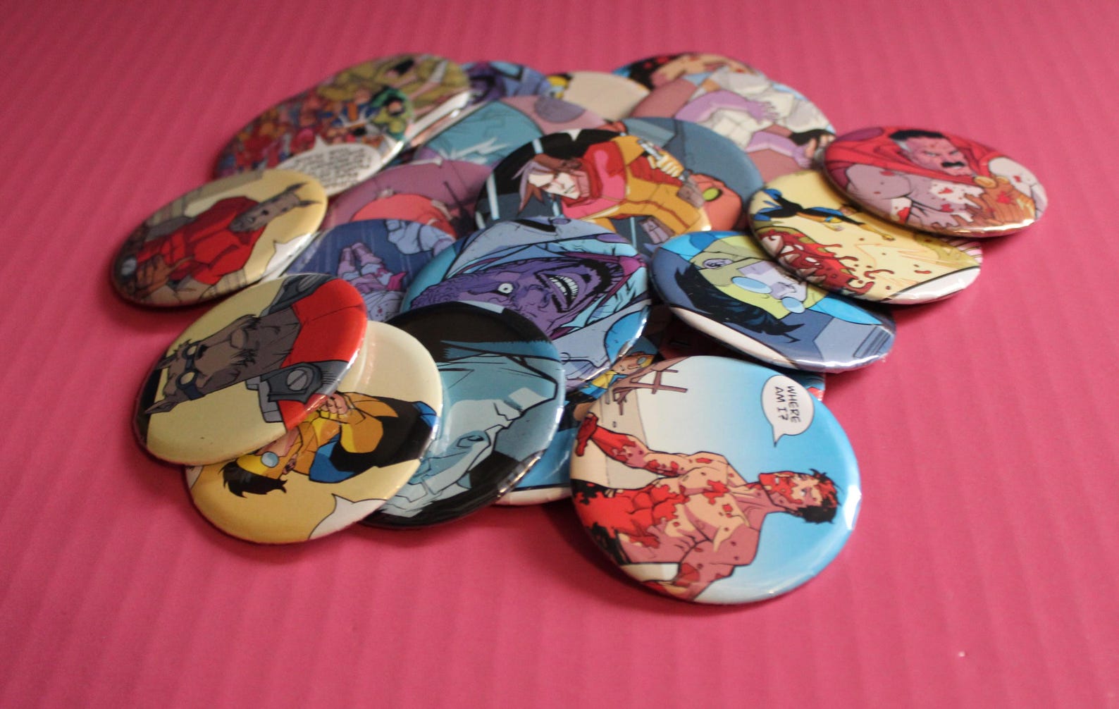 Large Invincible Pins 2 - Etsy