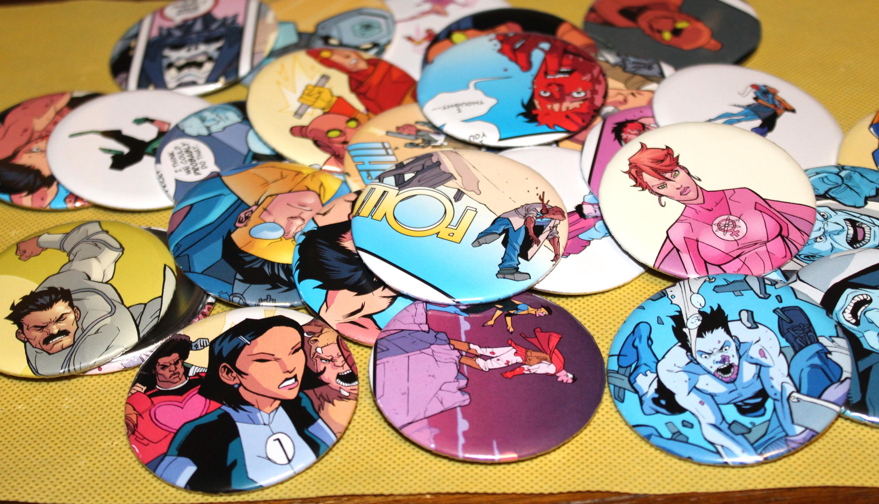 Large Invincible Pins - Etsy