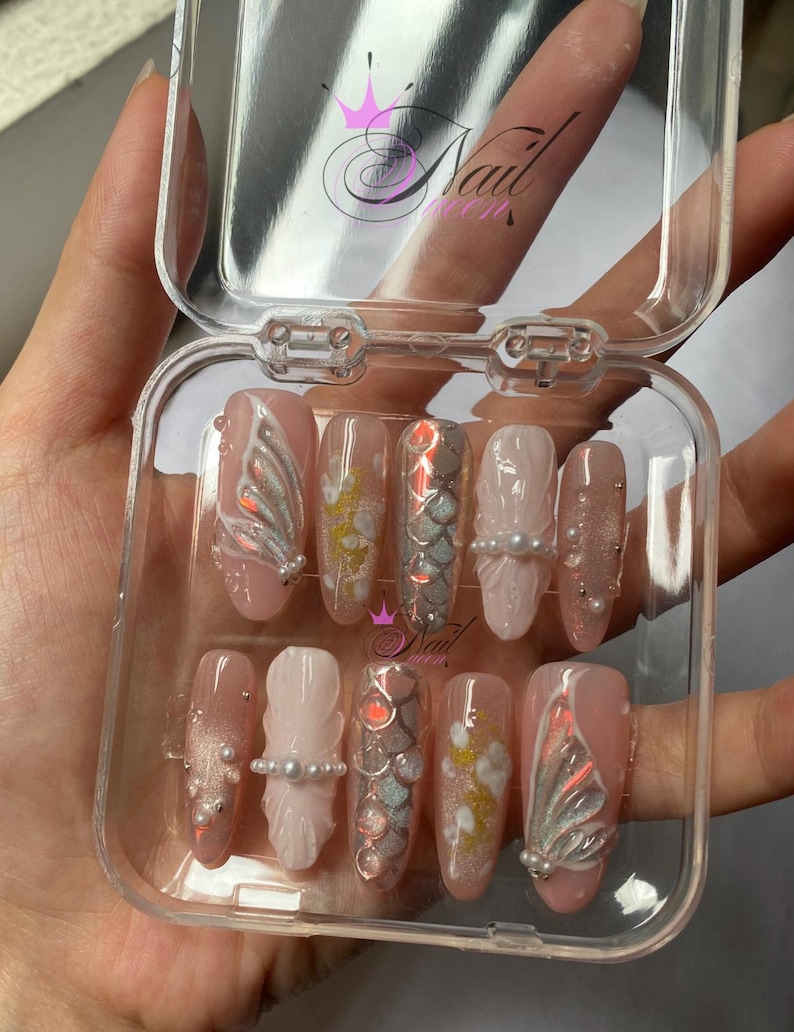 Beach-themed Nail Polish Box - Etsy