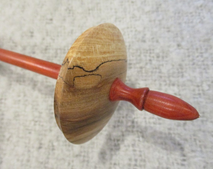 Bowl Style Supported Spindle in Spalted Beech - Etsy