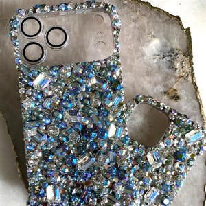 Ethereal Beauty- Custom Luxe Crystal & AB Crystal Phone Case, High End ...