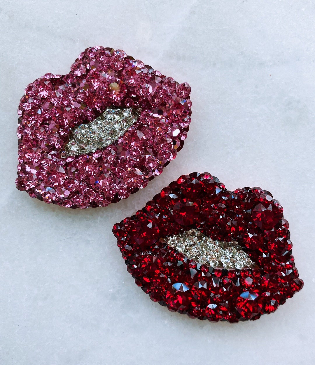 Crystal Kiss, Crystal Lips Phone Toppers Accessories- Universal Topper ...