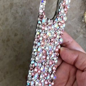 Bejeweled Princess Case- Custom Luxe Crystal & AB Crystal Phone Case ...