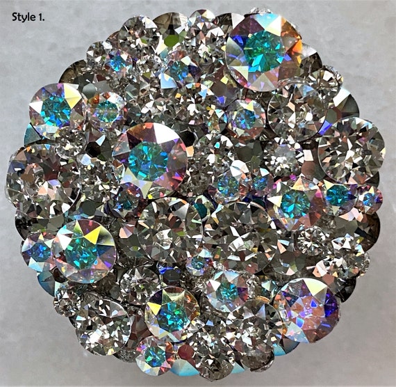 Topper Choose Your Style/made to Order: Clear/ab Crystal - Etsy