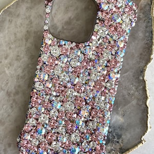 Bejeweled Princess Case- Custom Luxe Crystal & AB Crystal Phone Case ...