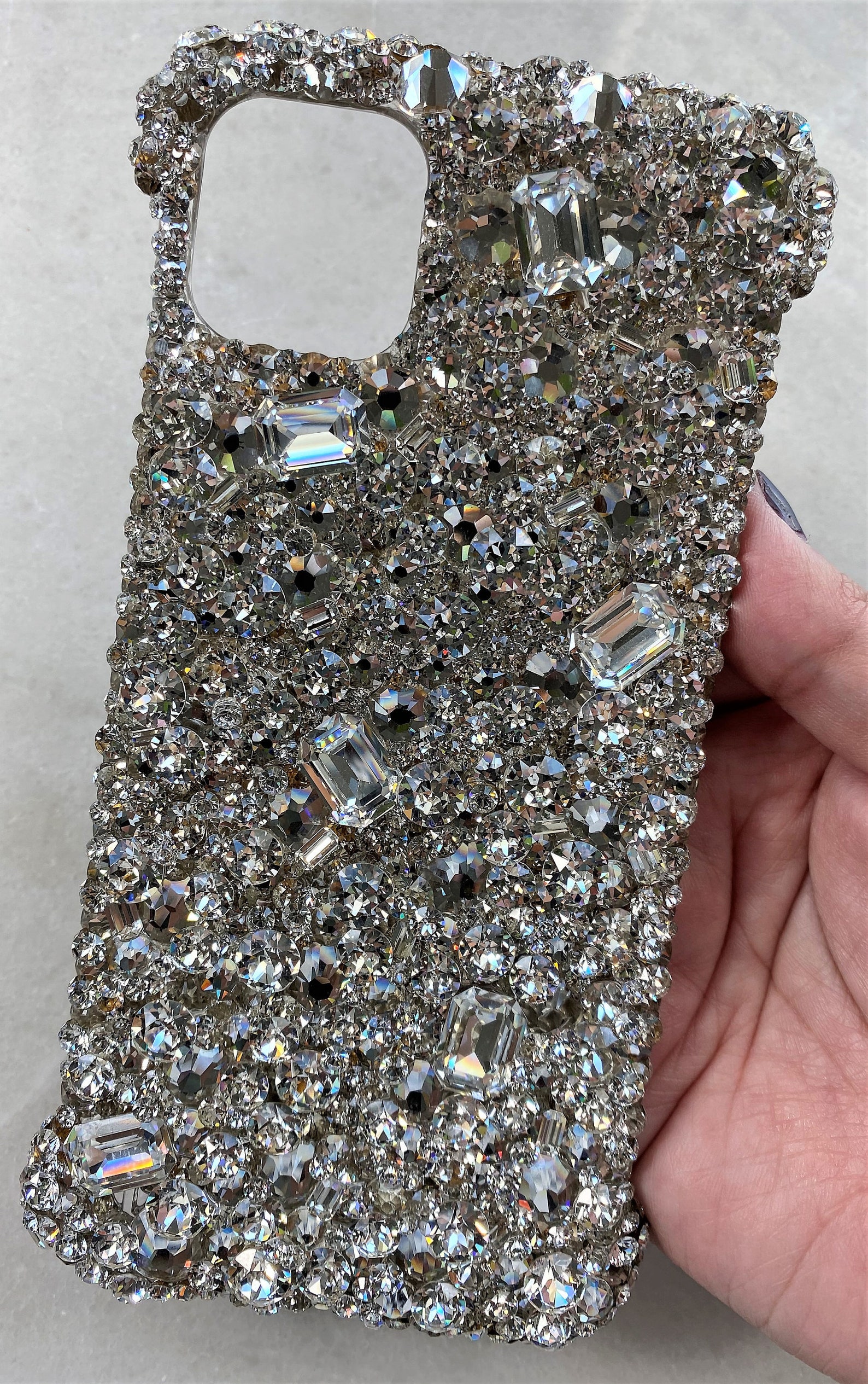 Custom Luxe Crystal High End Quality Crystal Phone Cases - Etsy