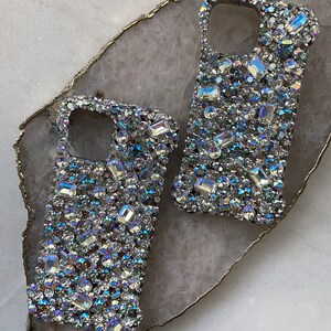 Ethereal Beauty- Custom Luxe Crystal & AB Crystal Phone Case, High End ...