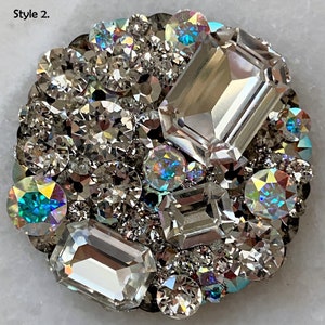 Topper- Choose Your Style/made to Order: Clear/ab Crystal Crystal ...