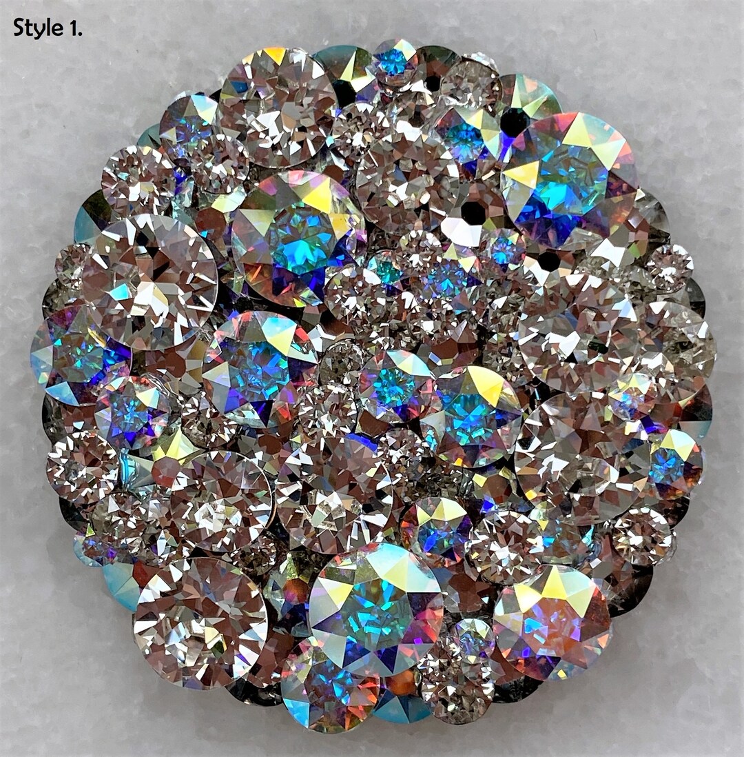 Topper- Choose Your Style/made to Order: Clear/ab Crystal Crystal ...