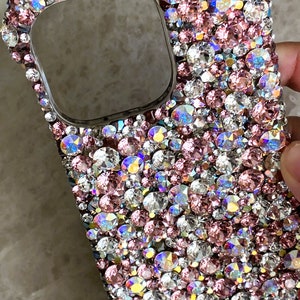 Bejeweled Princess Case- Custom Luxe Crystal & AB Crystal Phone Case ...