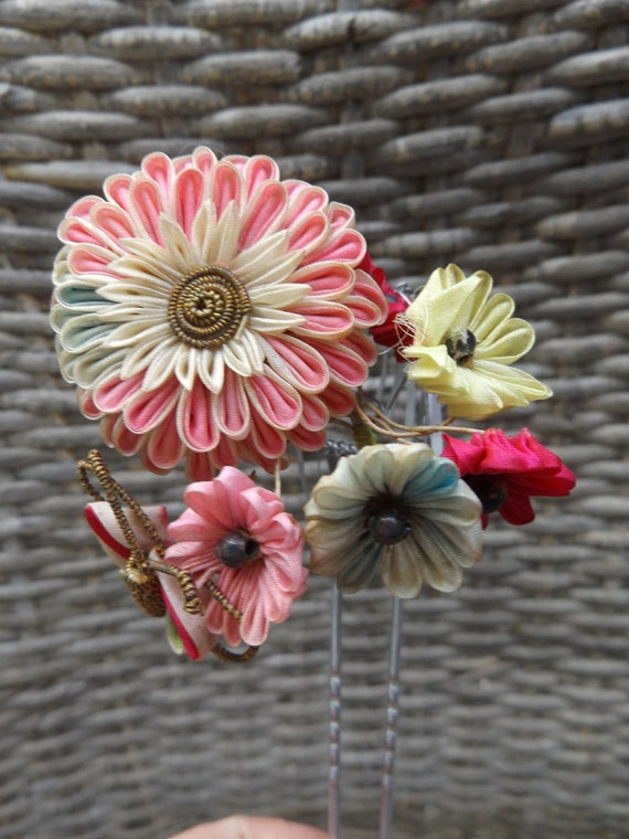vintage kanzashi japanese - Gem