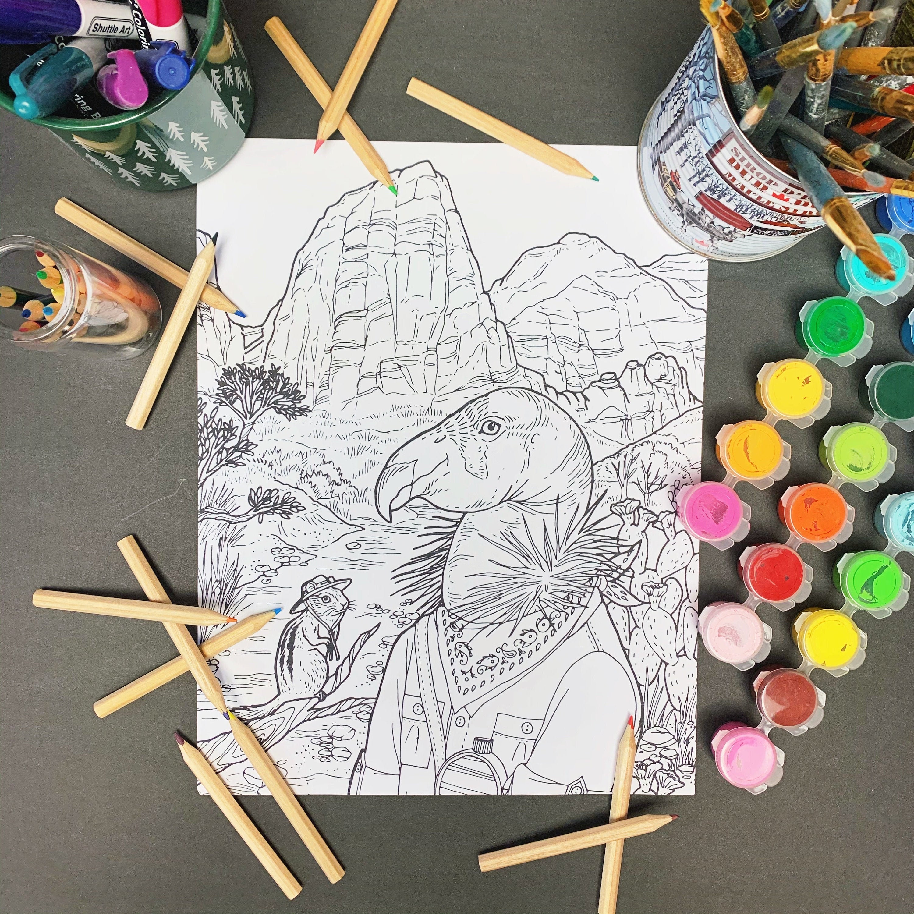 Coloring Pages Condor