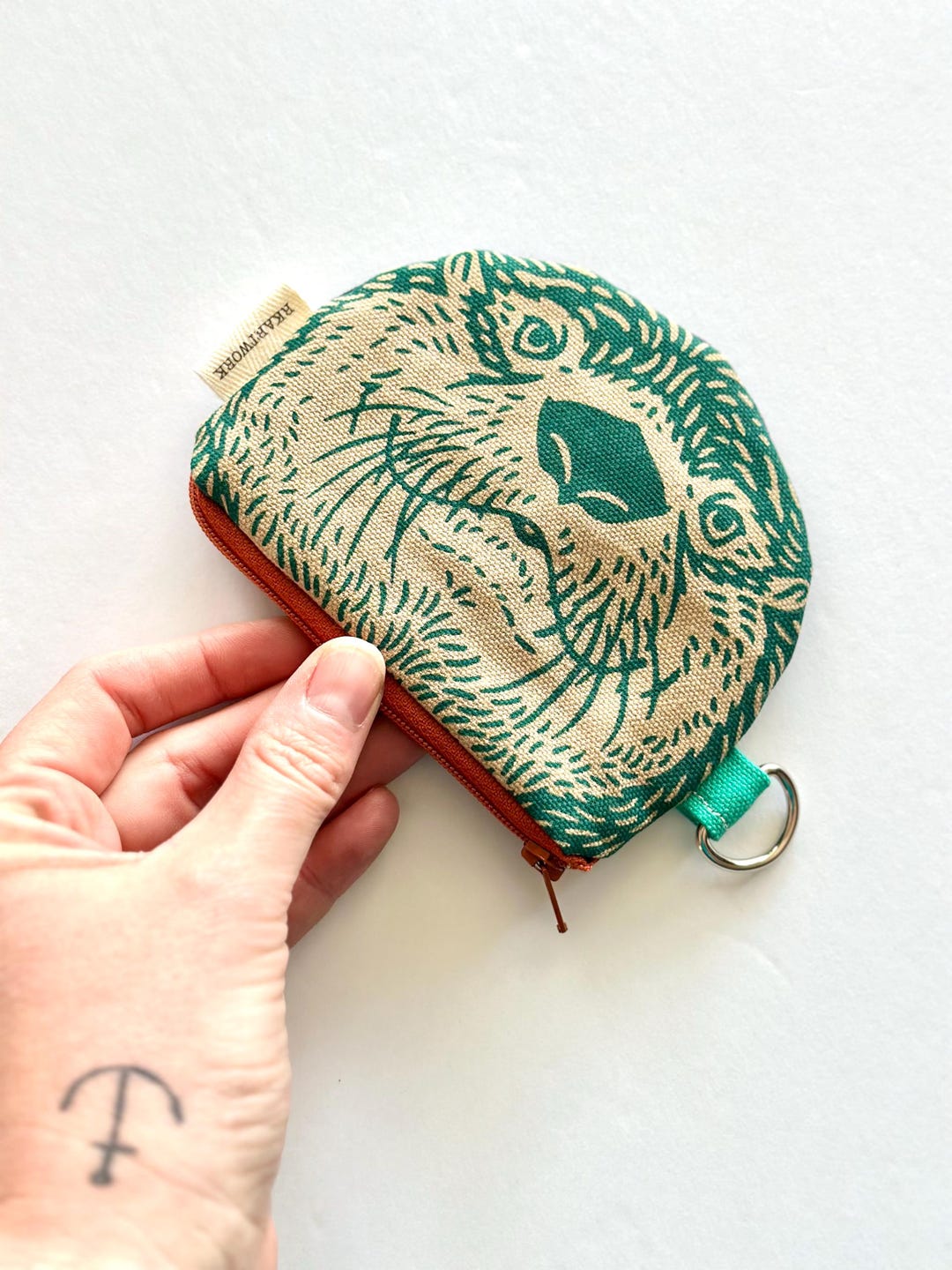 River Otter - Handmade Pouch With Original Fabric - Etsy