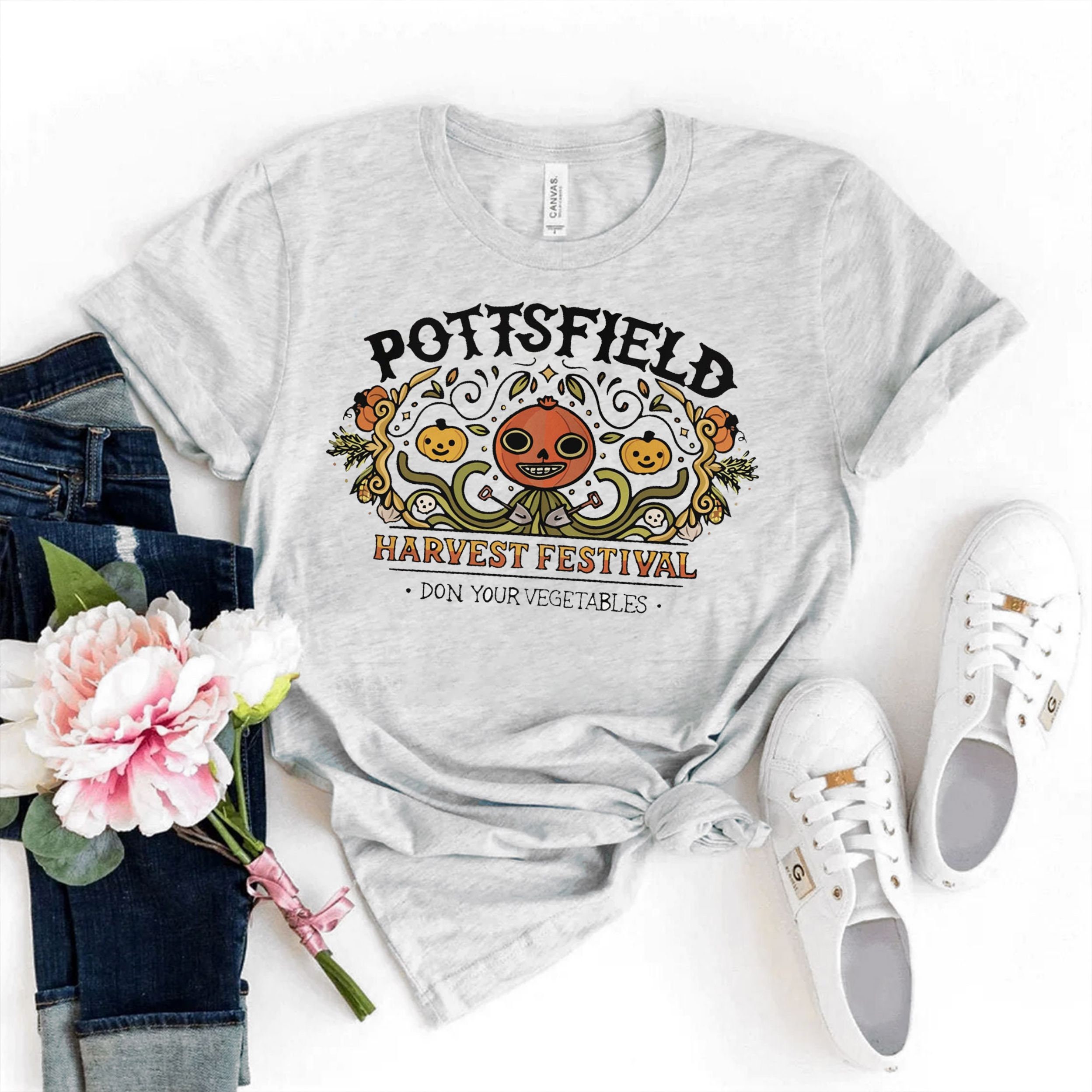 Pottsfield Harvest Festival Sweatshirt, Don Your Vegetables Sweatshirt ...
